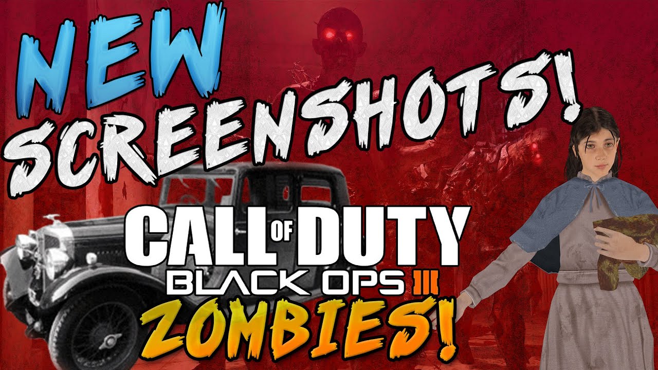 NEW BO3 SCREENSHOTS! - CHICAGO MOBSTER ZOMBIES, BOMB SHELTER, SAMANTHA ...