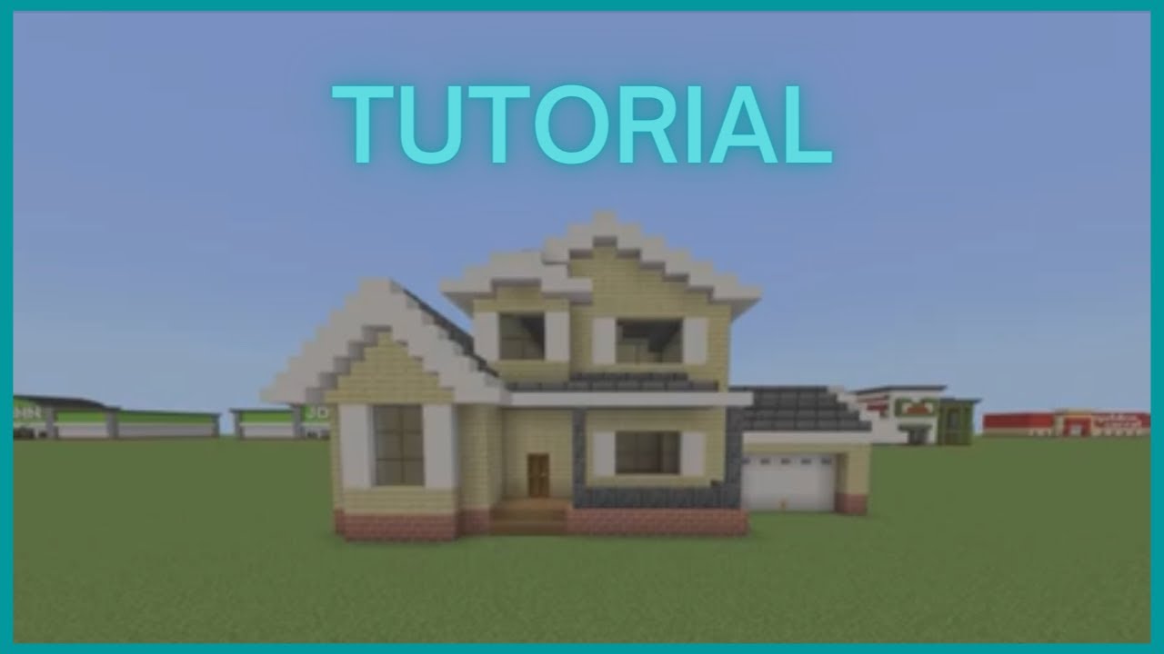 Minecraft Tutorial: How To Make A Suburban House #73! - YouTube