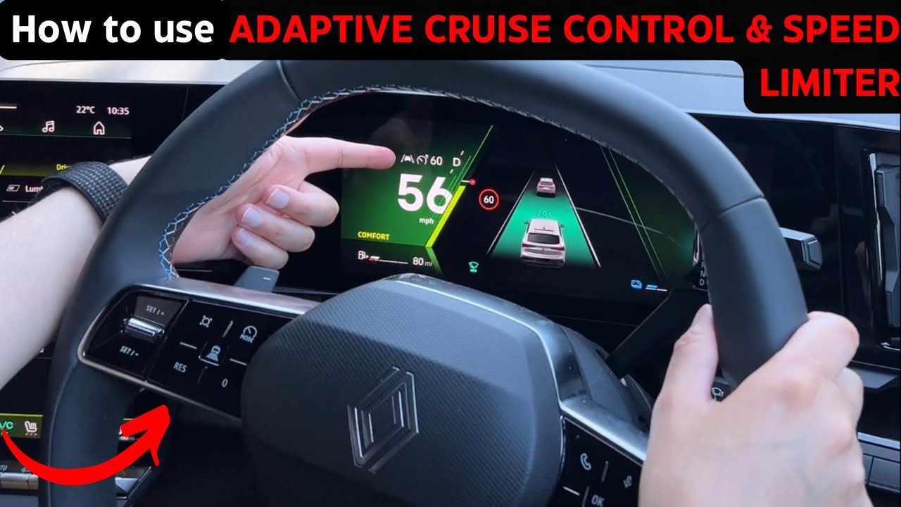 How to use the Adaptive Cruise Control and Speed Limiter for Renault ...