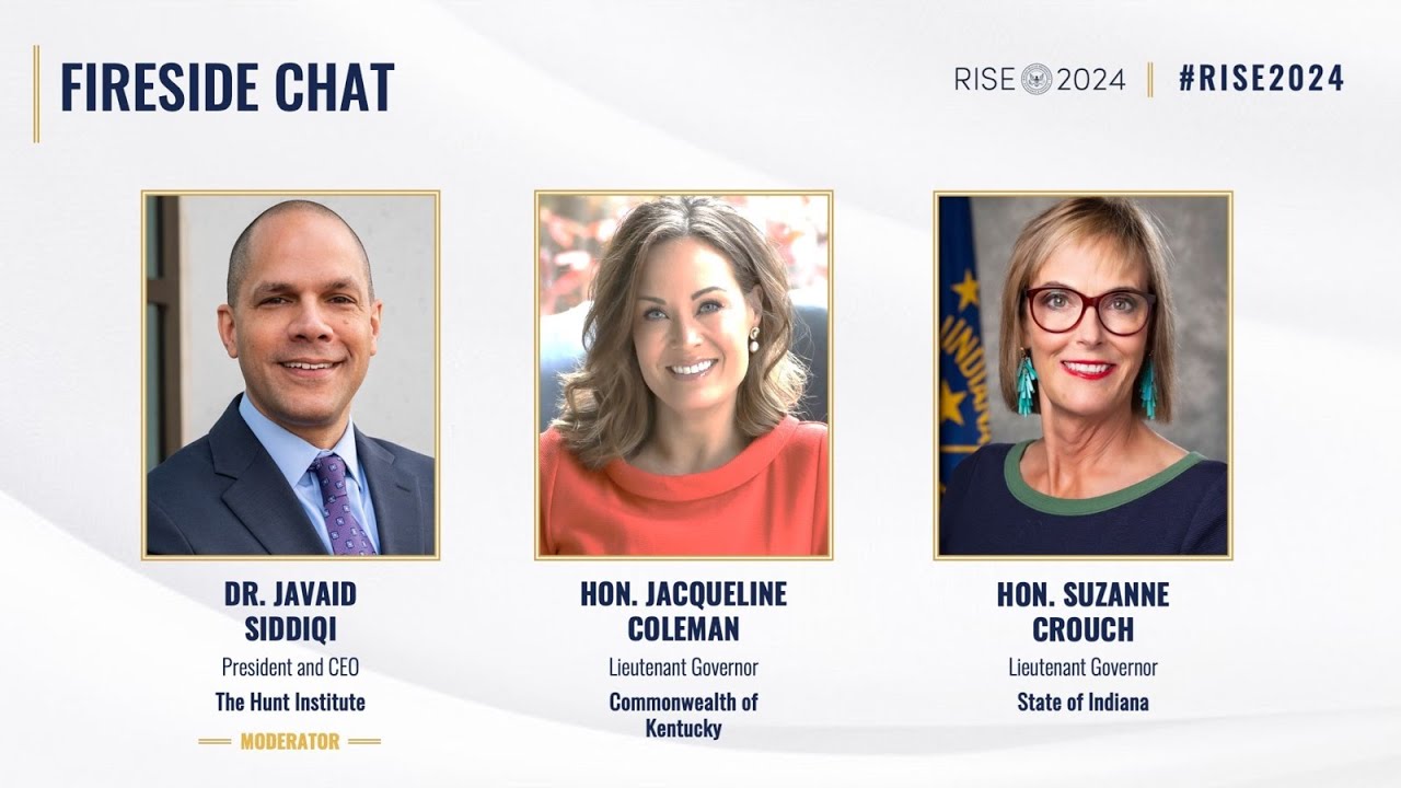 RISE 2024: Lt. Gov. Jacqueline Coleman and Lt. Gov. Suzanne Crouch ...