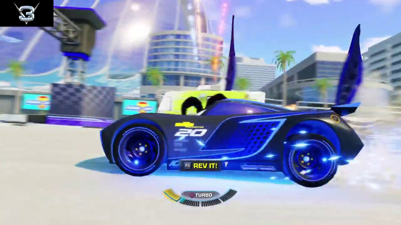 Cars 3: Driven to Win - Jackson Storm racing at Florida International ...