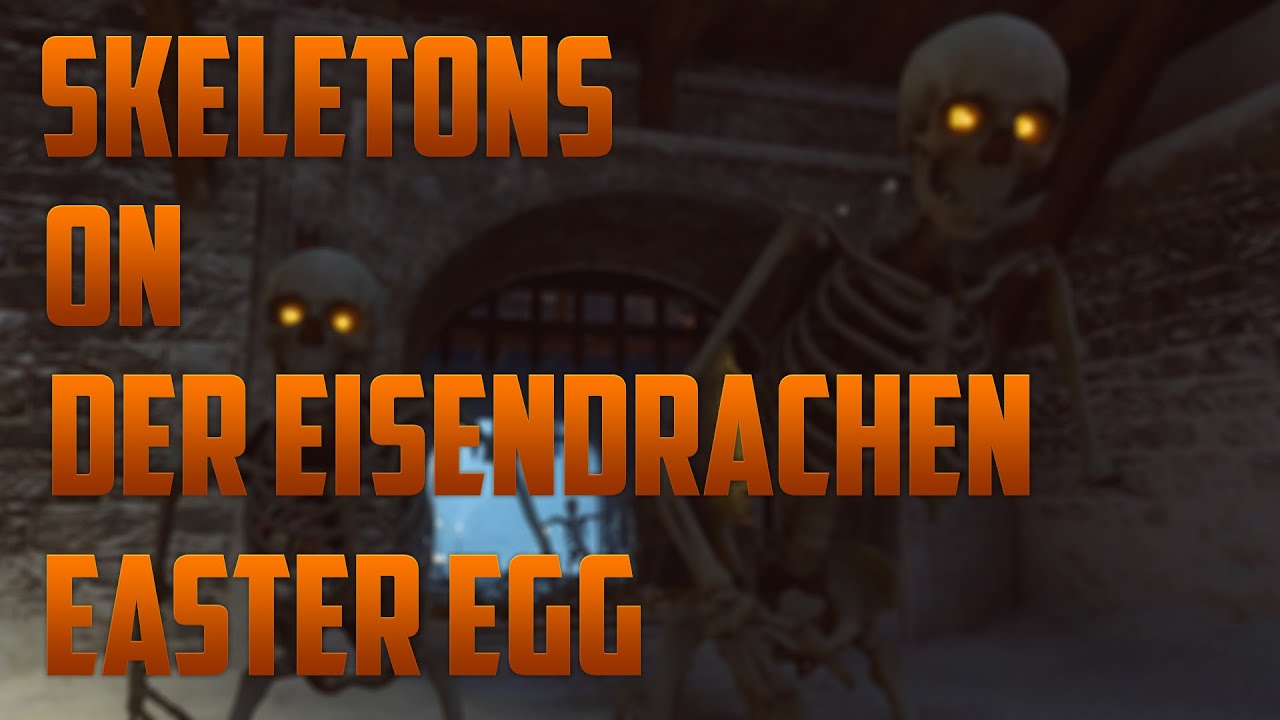 ★HOW TO GET SKELETONS ON DER EISENDRACHE EASTER EGG!★COD BO3 ZOMBIES ...