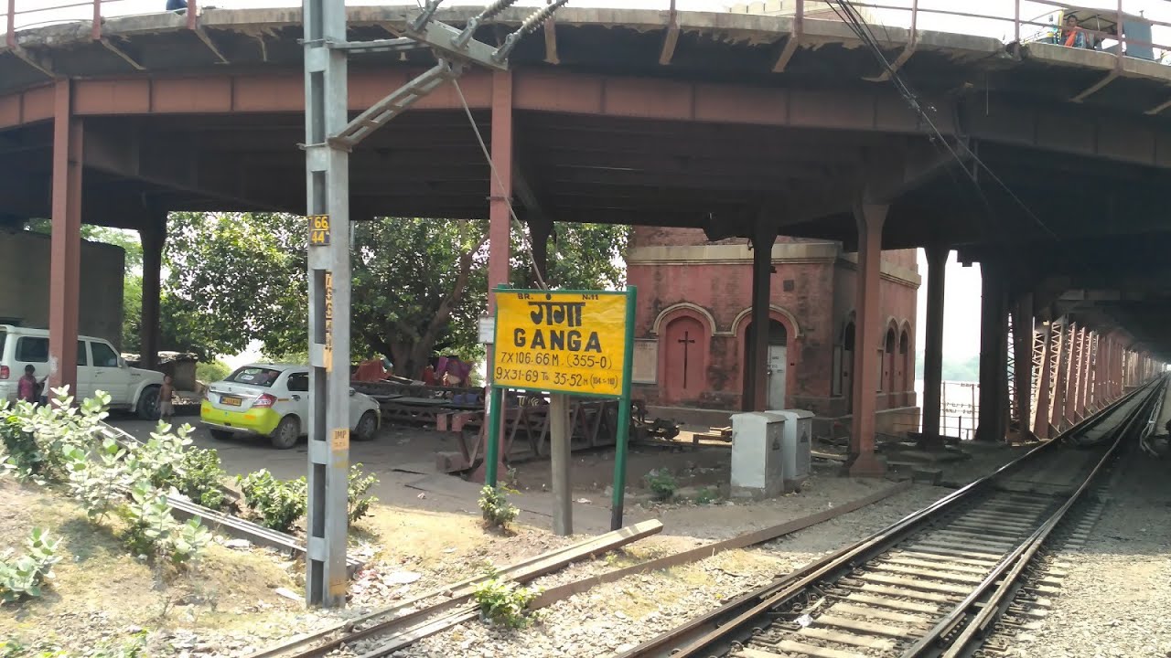 Malviya railway bridge (Ganga) kashi, varanasi - YouTube