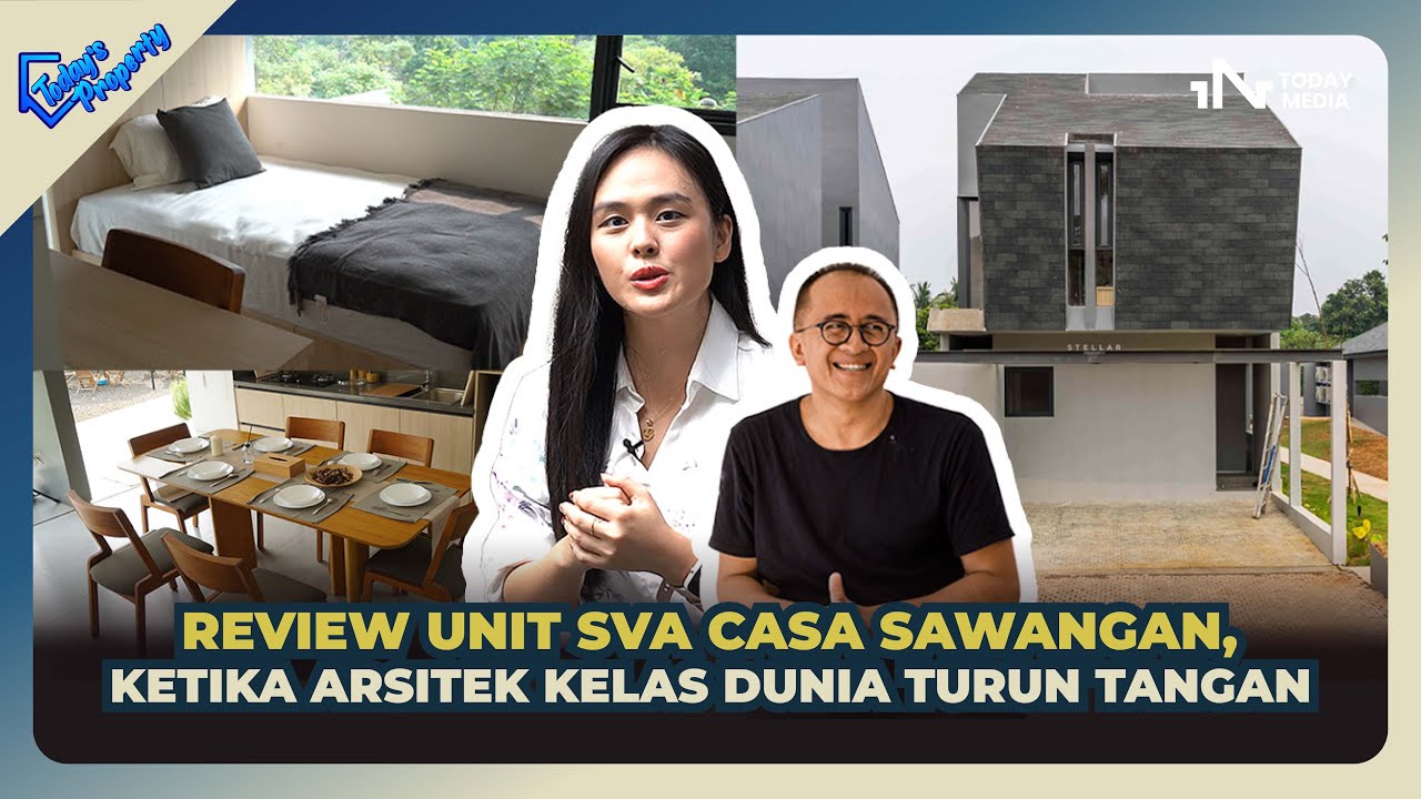 SVA CASA Sawangan, Rumah yang di Tengahnya ada Taman! - YouTube