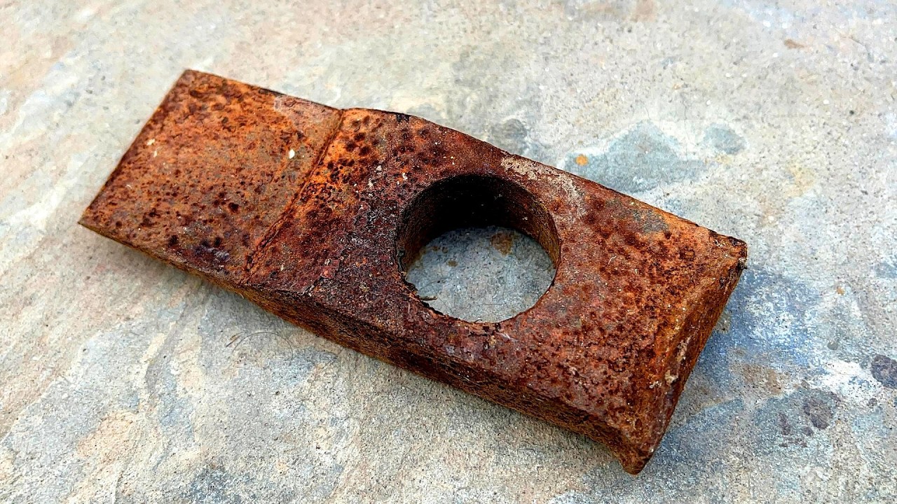 Classy Makeover Project | Rusty Hammer Head Restoration - YouTube