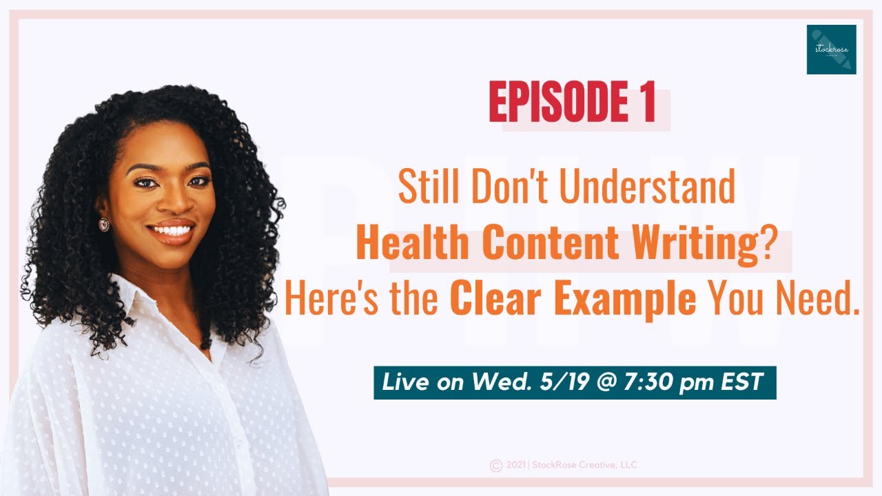 Still Don't Understand Health Content Writing? Here's the Clear Example ...