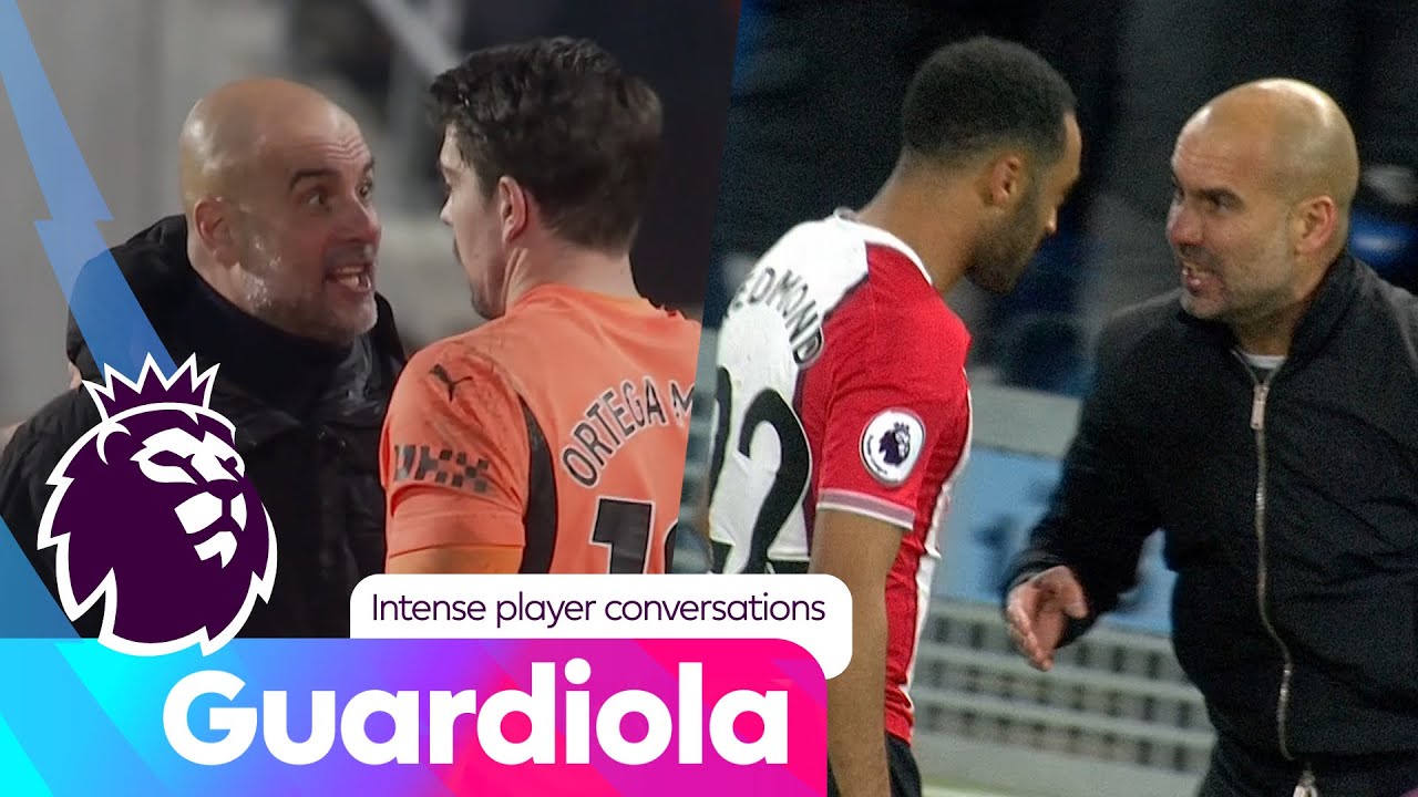 Pep Guardiola is not afraid to let players know what he thinks! 🤯 - YouTube