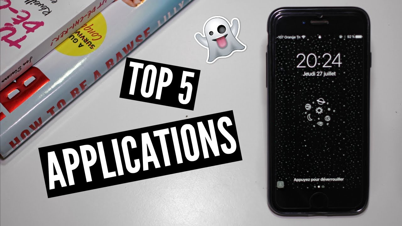TOP 5 : MES APPLICATIONS PREFEREES📱 🔍 I RymKhouja - YouTube