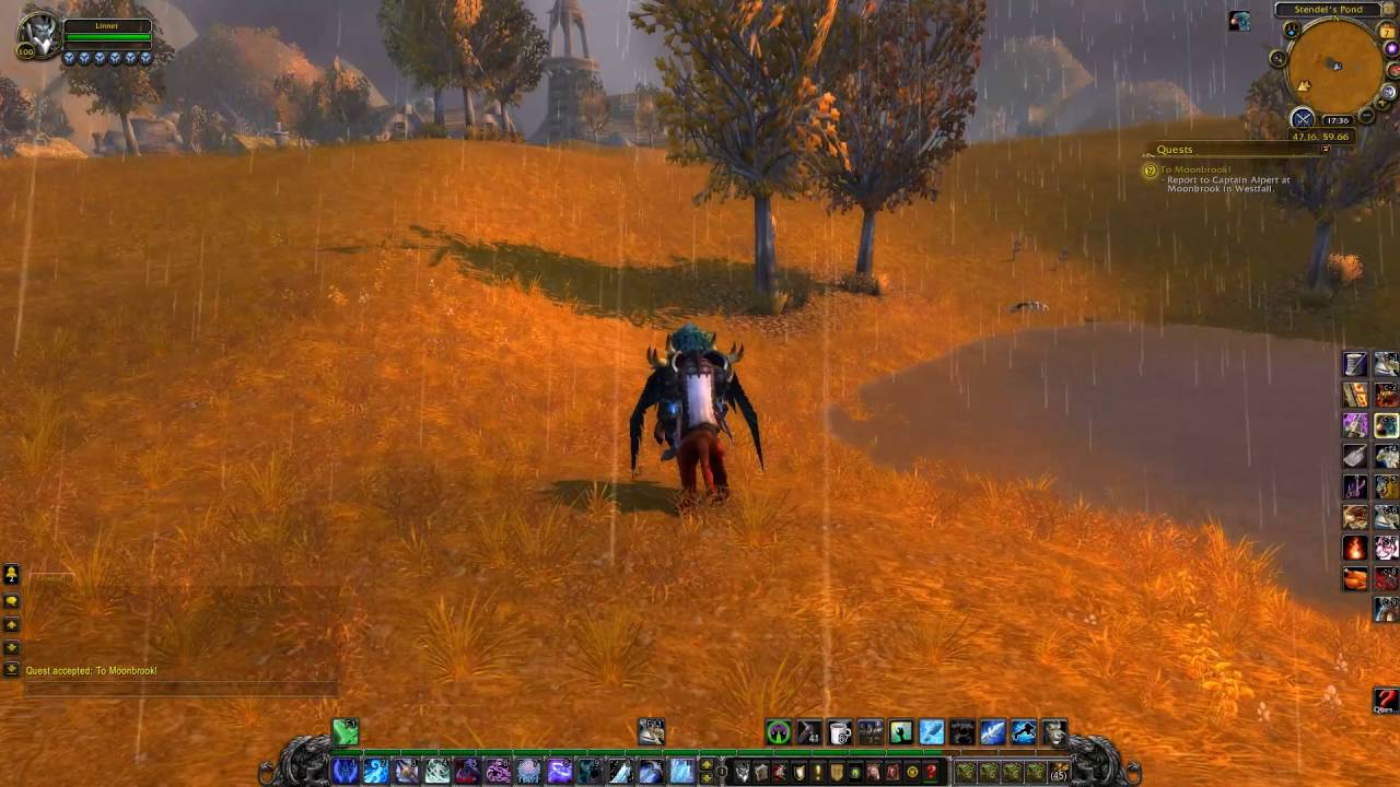To Moonbrook Quest ID 26292 Playthrough Westfall - YouTube
