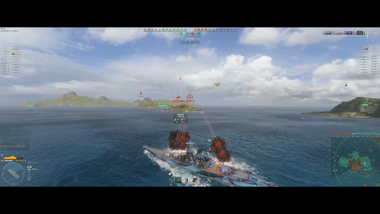 World of Warships | Fireproof Shikishima - YouTube