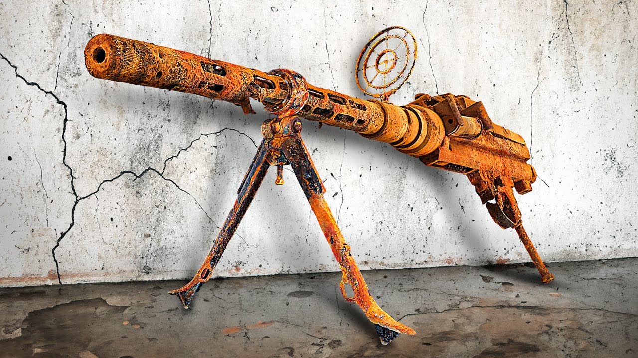 1941 MG 81 | Old Machine Gun Restoration - YouTube