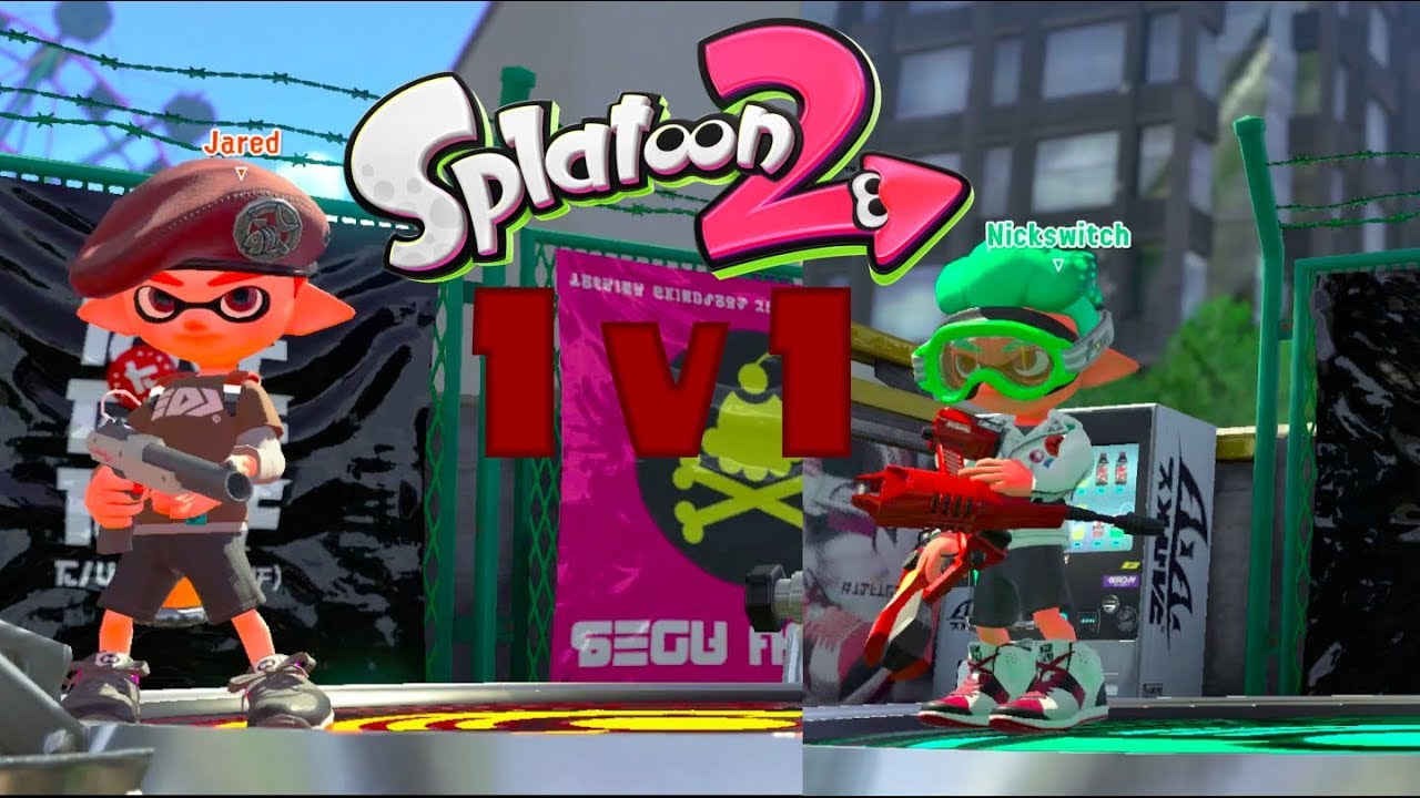 Splatoon 2 - 1v1 with Nickswitch - YouTube