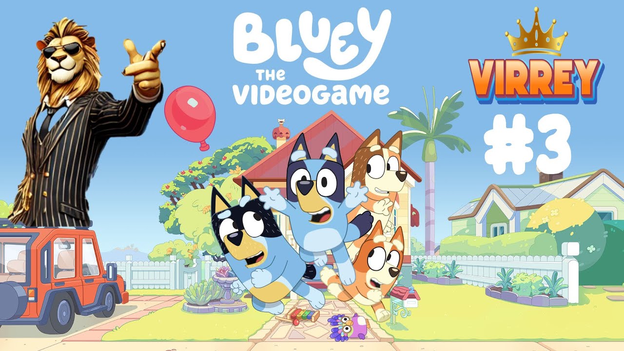 Bluey The Videogame: ¡La tercera parte del mapa es nuestra! 🗺️🔥 - YouTube