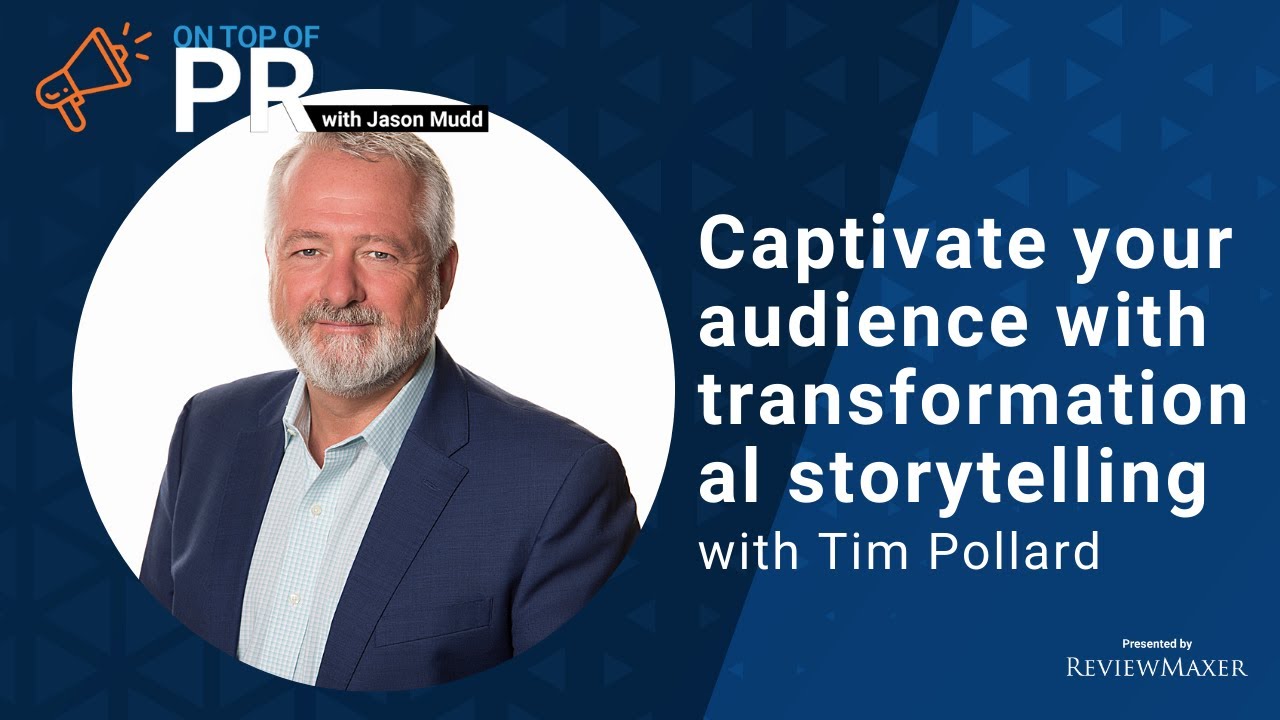 Captivate your audience with transformational storytelling with CEO Tim ...