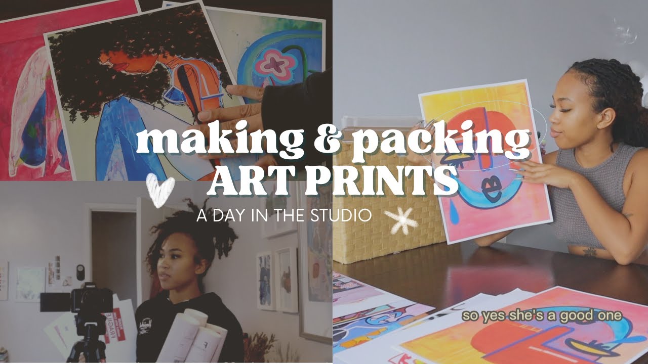 Printing Art Prints AT HOME | Do's and Dont's | Testing New Fine Art ...