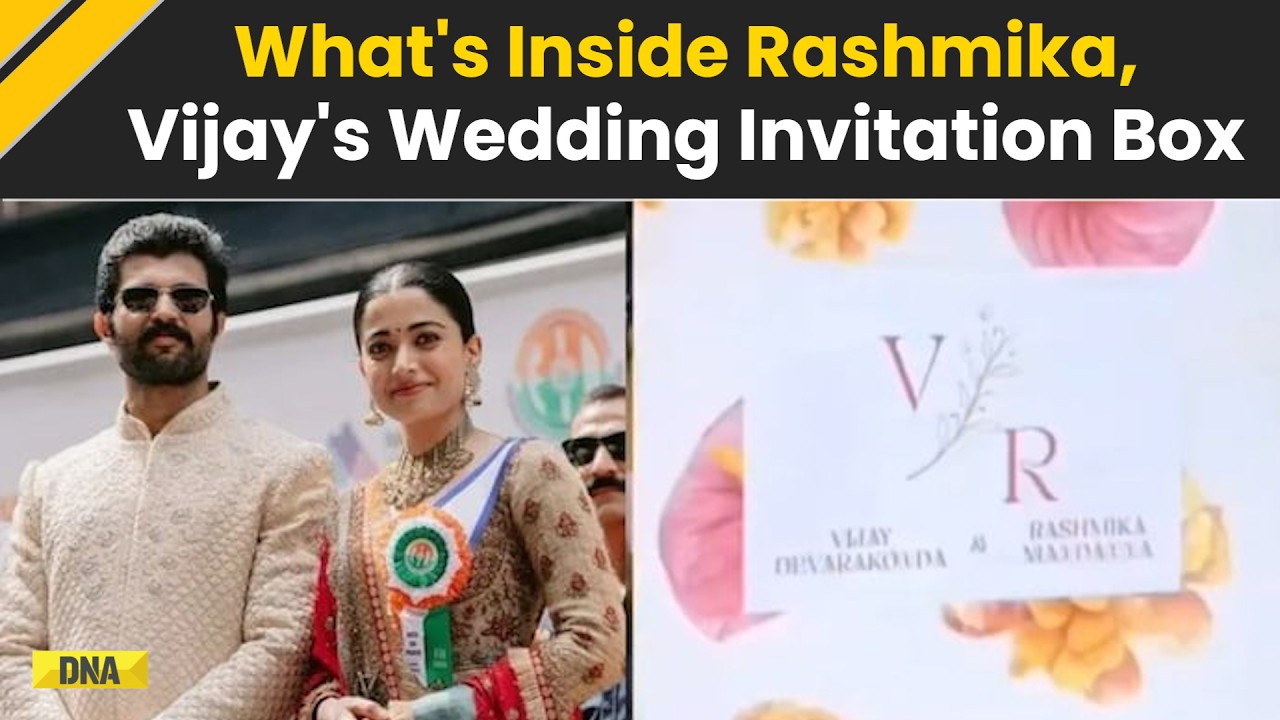 Rashmika Vijay Wedding: Soan Ghee To T-Shirt, What's Inside Wedding ...