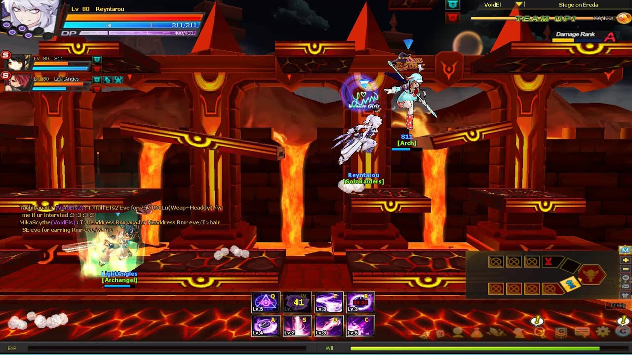 Void Elsword (MasterMind) Ereda Island Gameplay (Lost!) - YouTube