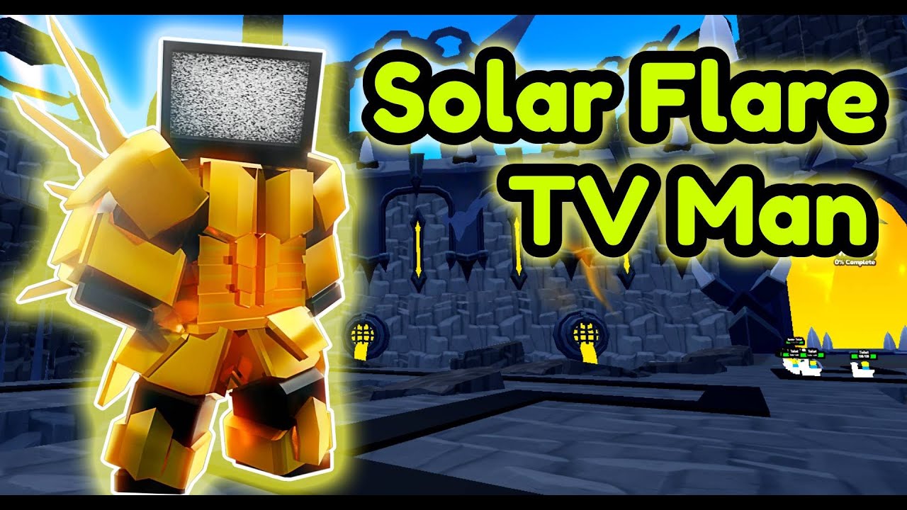 สายฟรีต้องมี Solar Flare TV Man ยูนิทแจกฟรีในพาสLv.60 : Toilet Tower ...