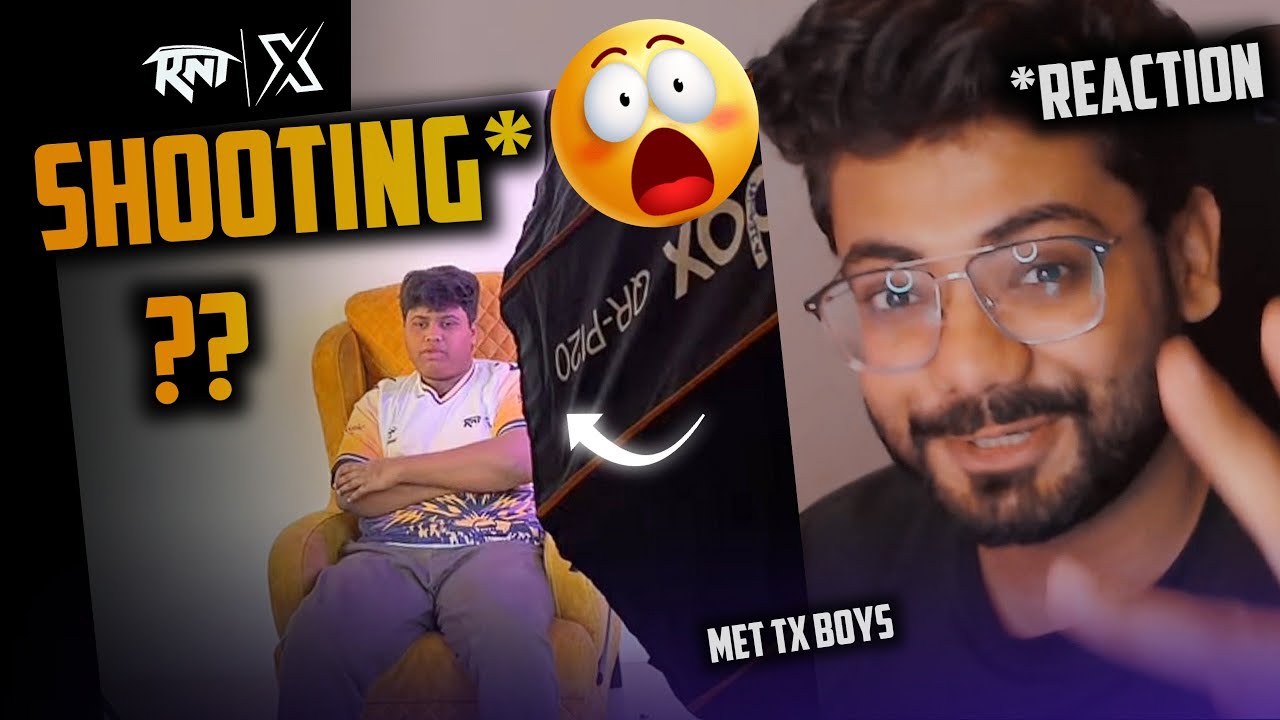⚡TX New Documentry Shoot😮/ RNTX Bootcamp Reaction! - YouTube