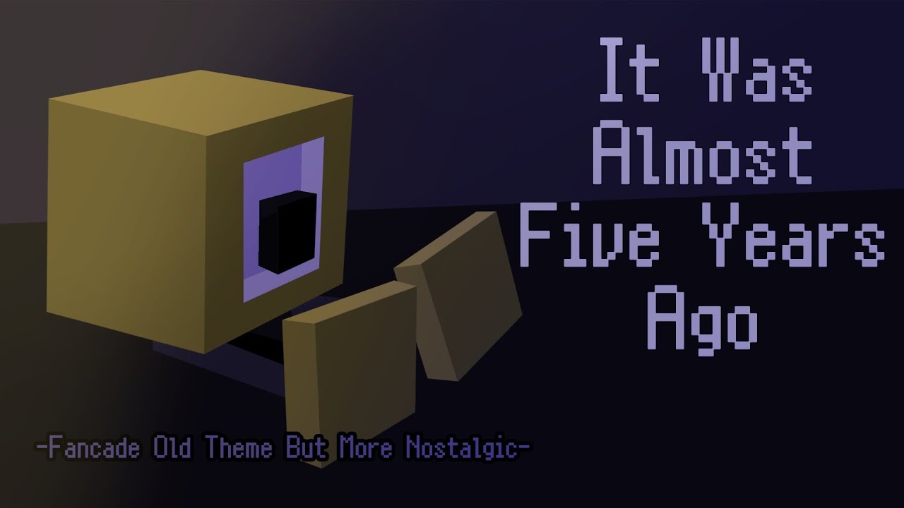 Fancade Old Theme But More Nostalgic - YouTube