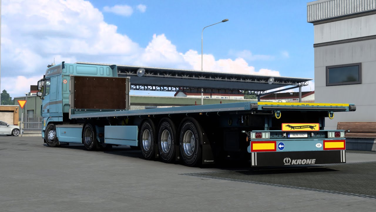 ETS2 - Krone Profi Liner HD - test - YouTube