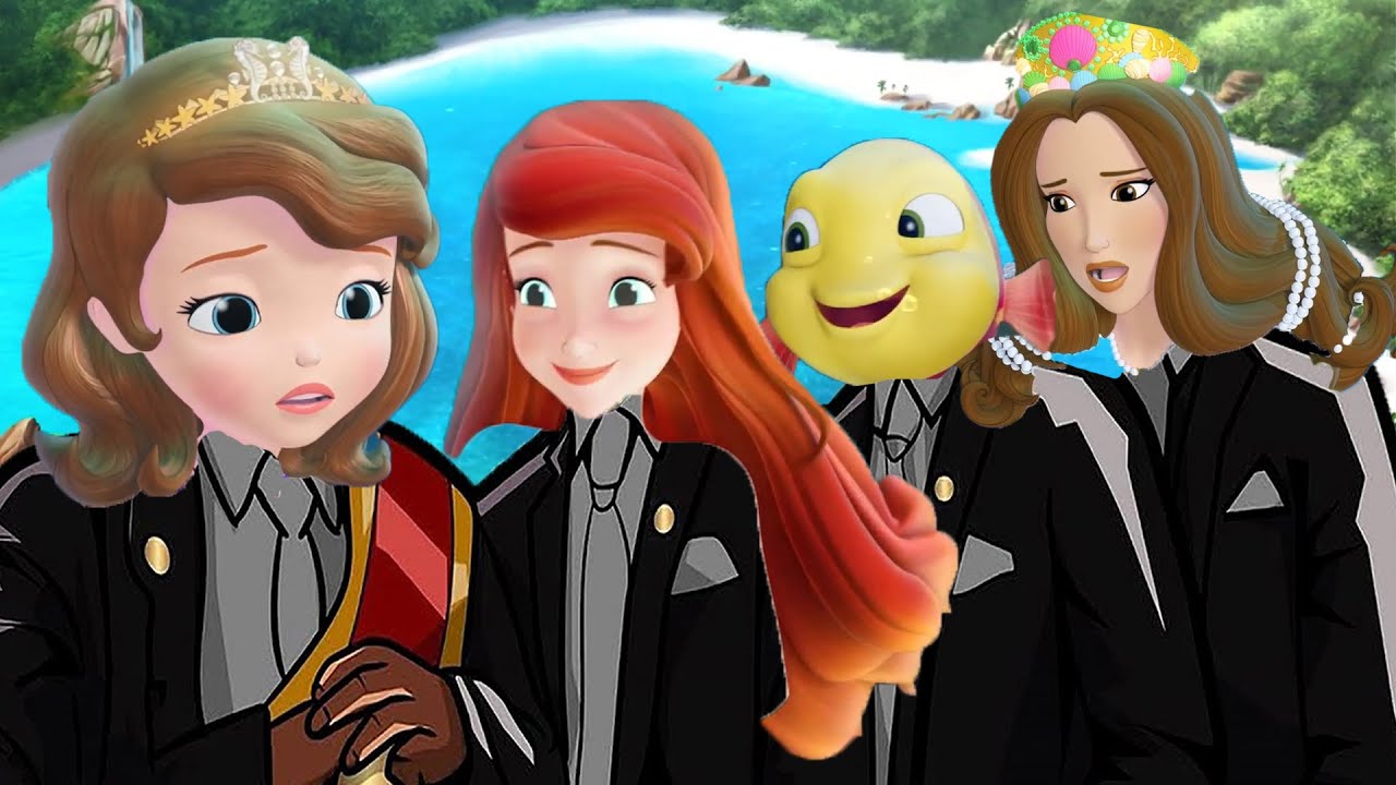 Sofia the First & Princess Ariel - Coffin Dance Song (COVER) - YouTube