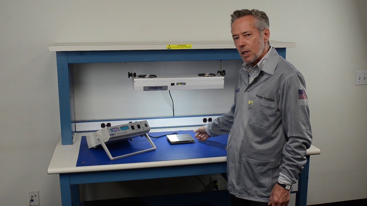 50571 Charged Plate Analyzer - YouTube