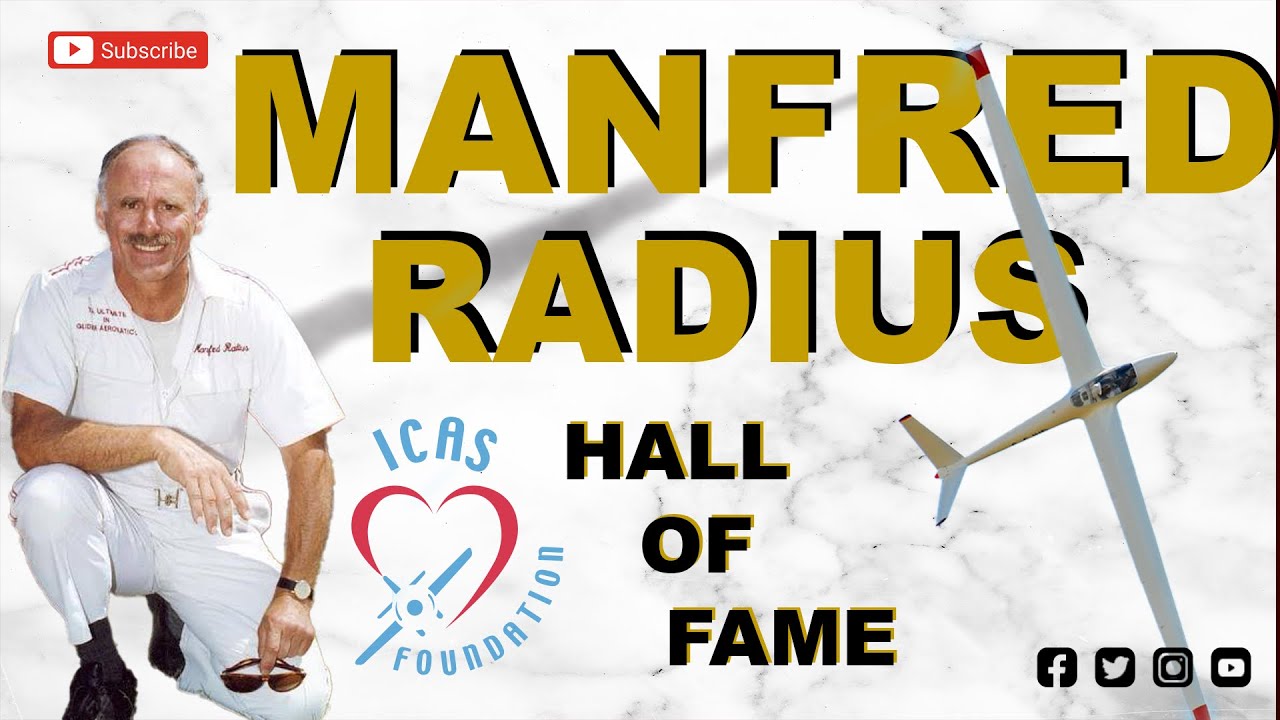 German Sailplane Pilot and Airshow Performer Manfred Radius is inducted ...
