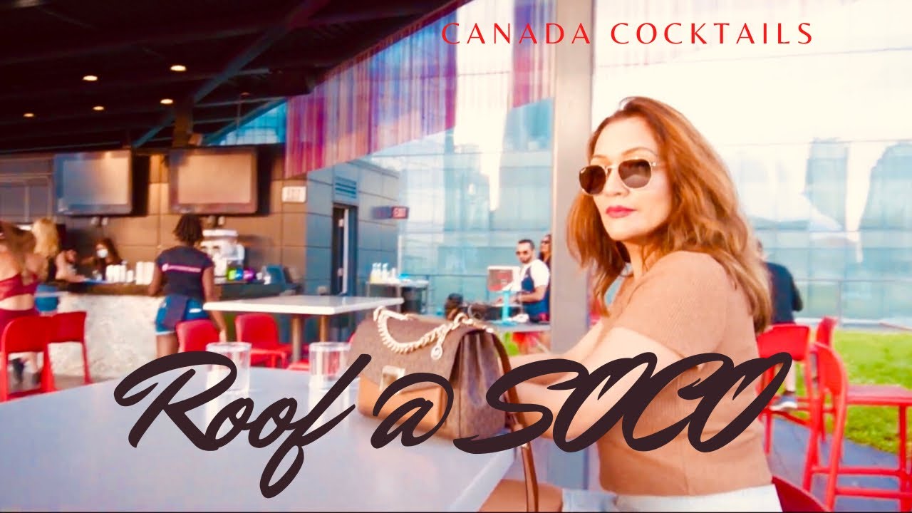 Roof at SOCO , Downtown CN tower front view Rooftop patio - YouTube