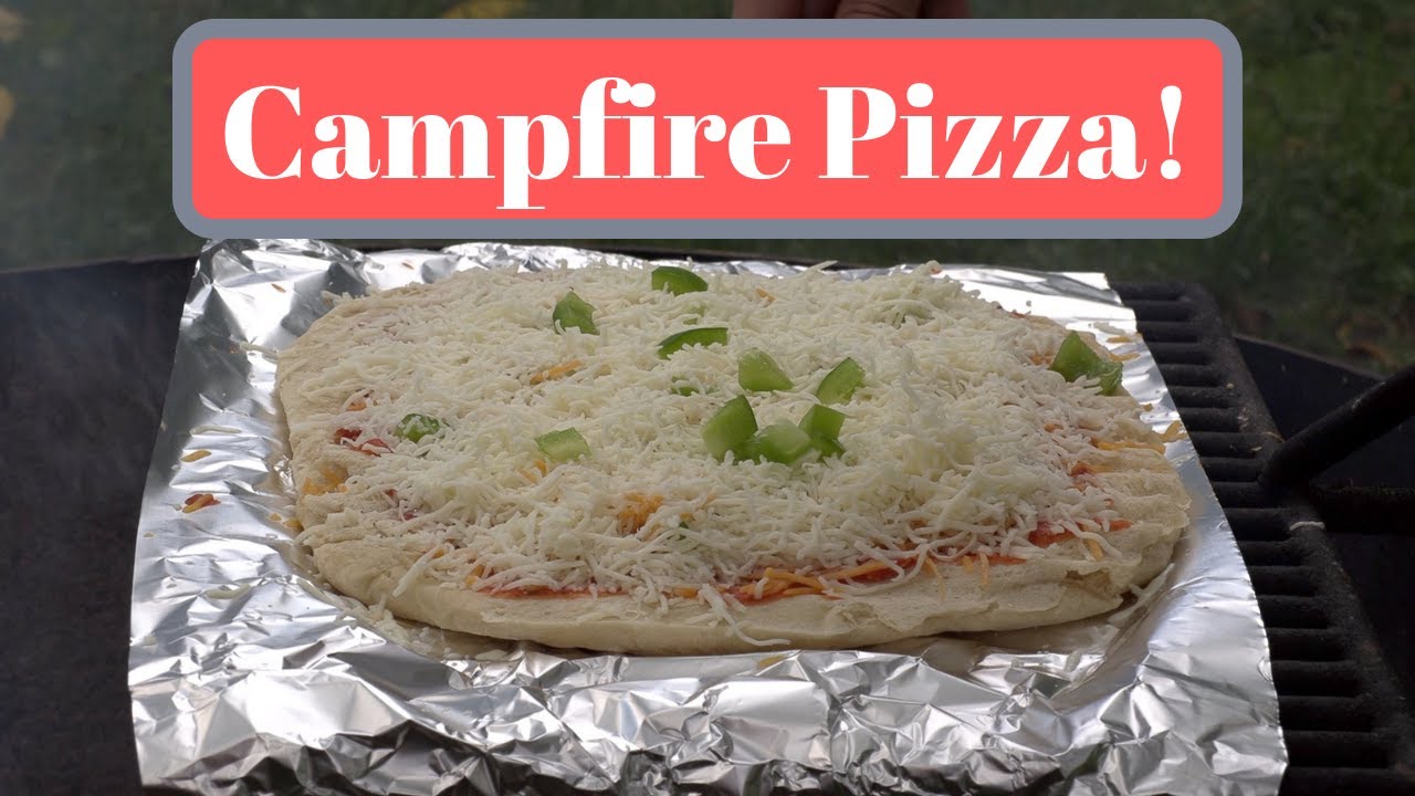 How To Make A Homemade Campfire Pizza! | RV Life - YouTube