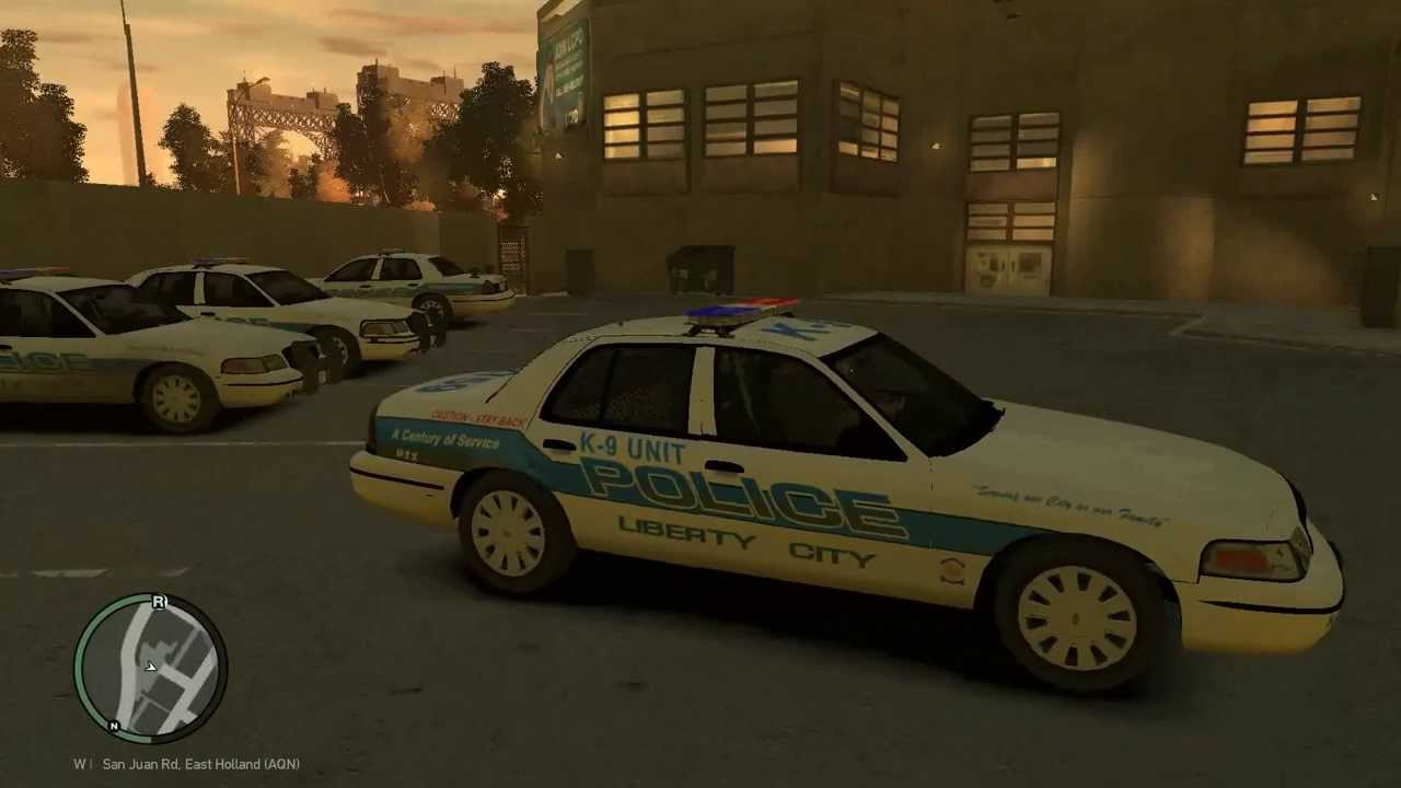 GTA IV LCPD 2008 CVPI K9 Unit - YouTube