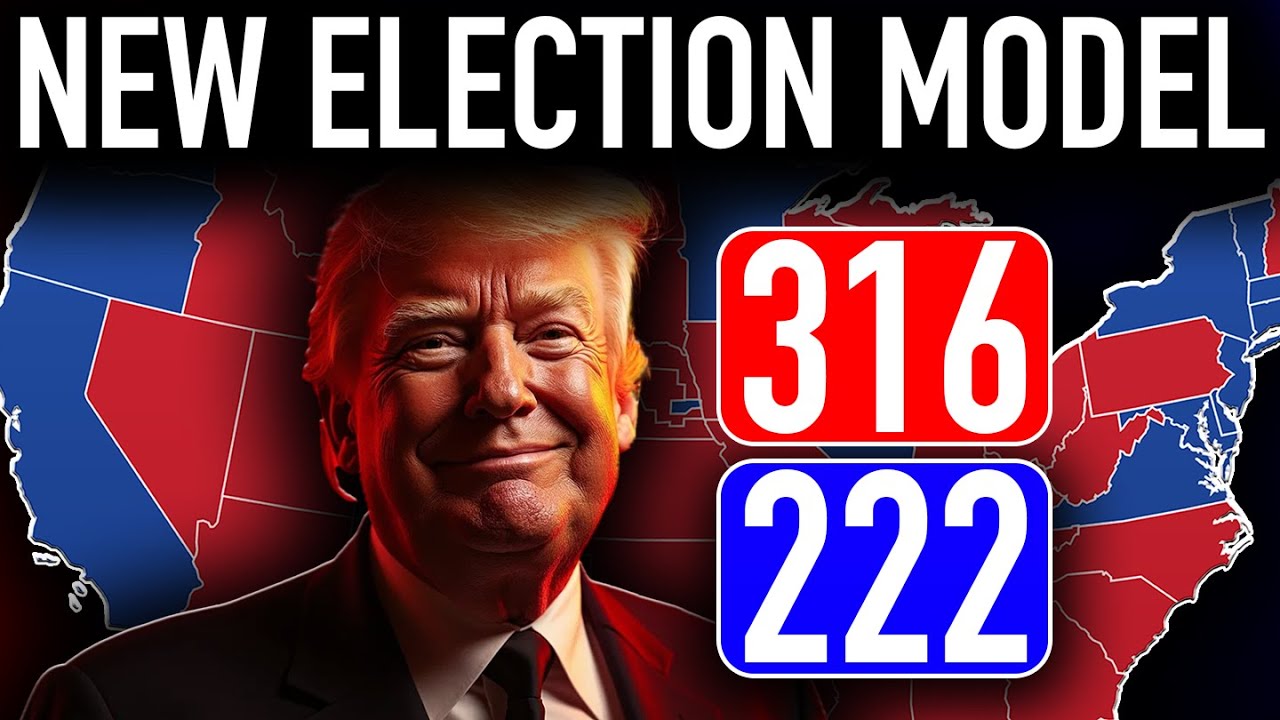 My NEW Election Model Shows Trump SLAMDUNKING Harris In 2024 Matchup ...