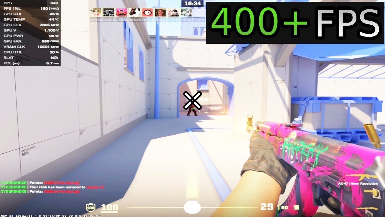 400+ FPS Config & Settings (4070ti + i7-13700K) - YouTube