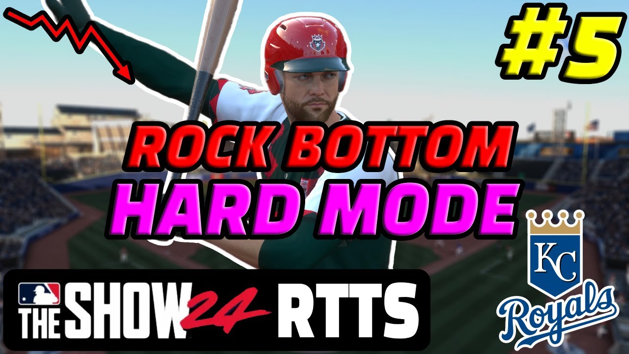 Rock Bottom | HARD MODE | RTTS - MLB The Show 24 (5) - YouTube