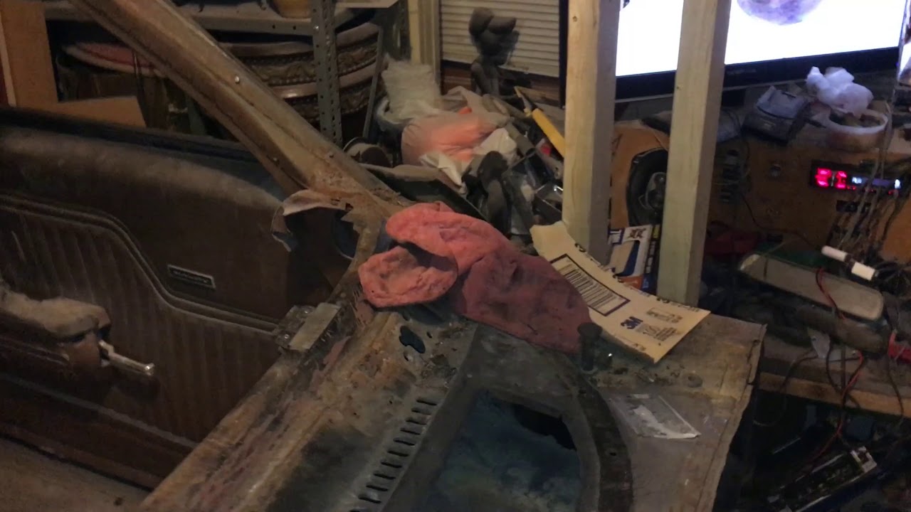 1972 Chevelle Windshield Pillar Repair #1 - YouTube
