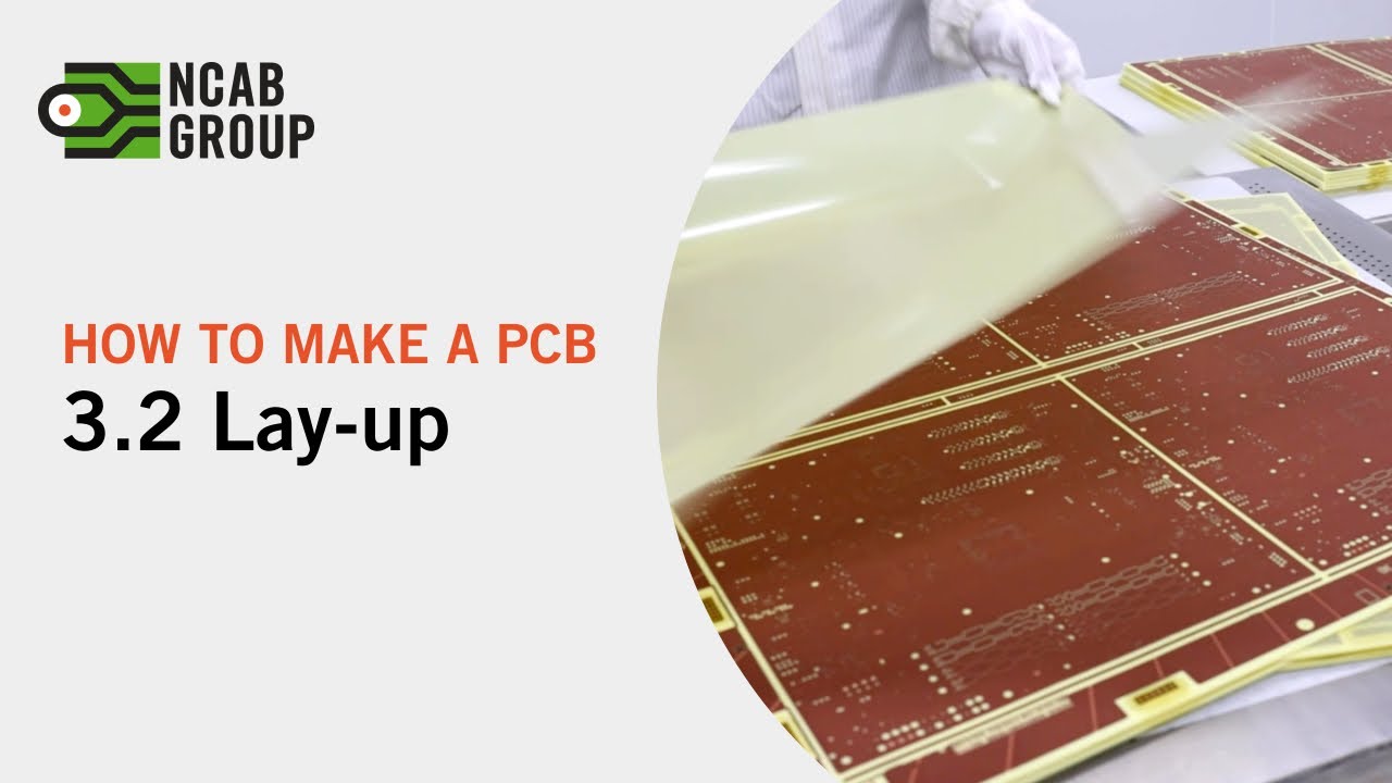 Lay-up | How to make a PCB step 3.2 - YouTube