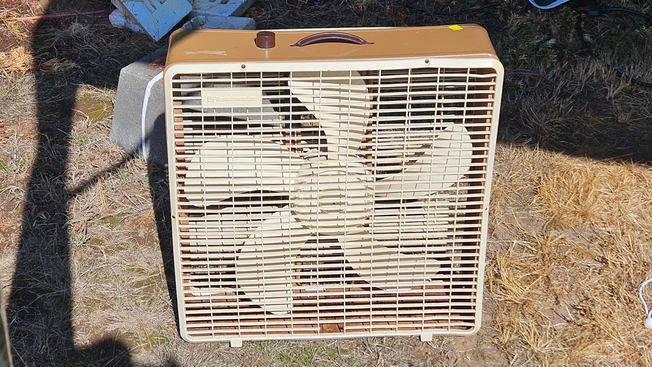 Toastmaster 20" Box Fan - YouTube