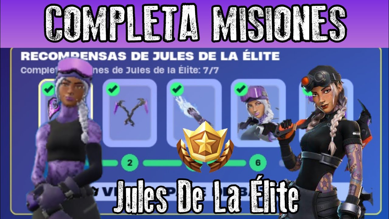 COMPLETA LAS MISIONES DEL ESTILO VIOLETA DE JULES DE LA ÉLITE EN ...