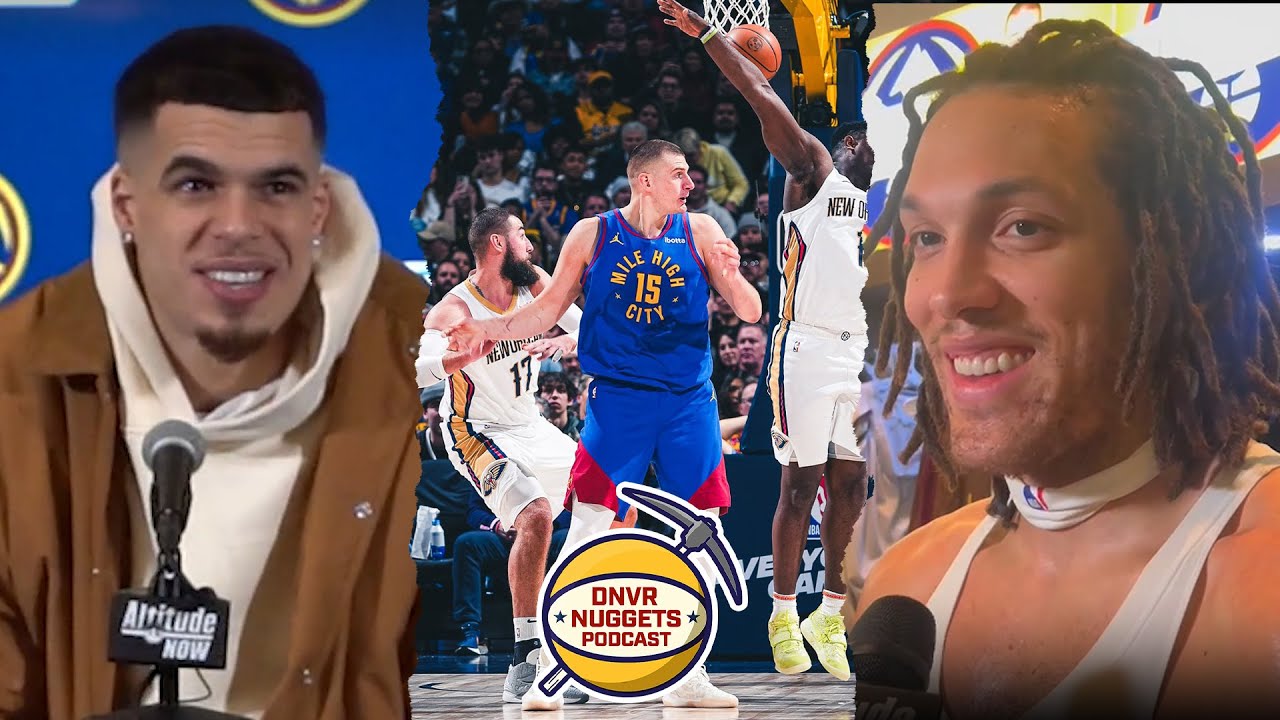 MPJ, Aaron Gordon, & Reggie Jackson on Jokic's Incredible No-Look Pass ...