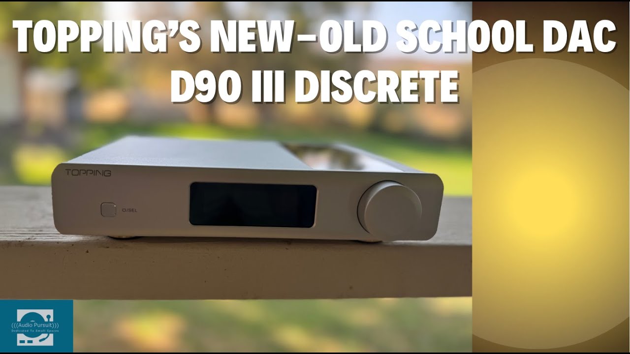 Topping's New Old School DAC: D90 III Discrete - YouTube