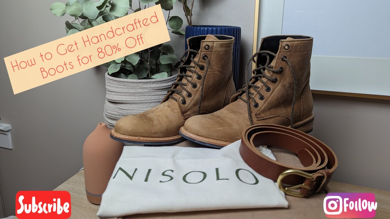 Nisolo: Handcrafted Leather Boots for 80% Off! - YouTube