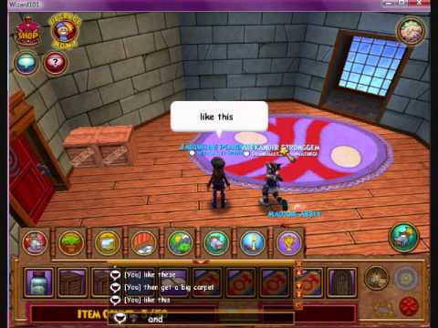 Wizard101: How To Float Carpets - YouTube