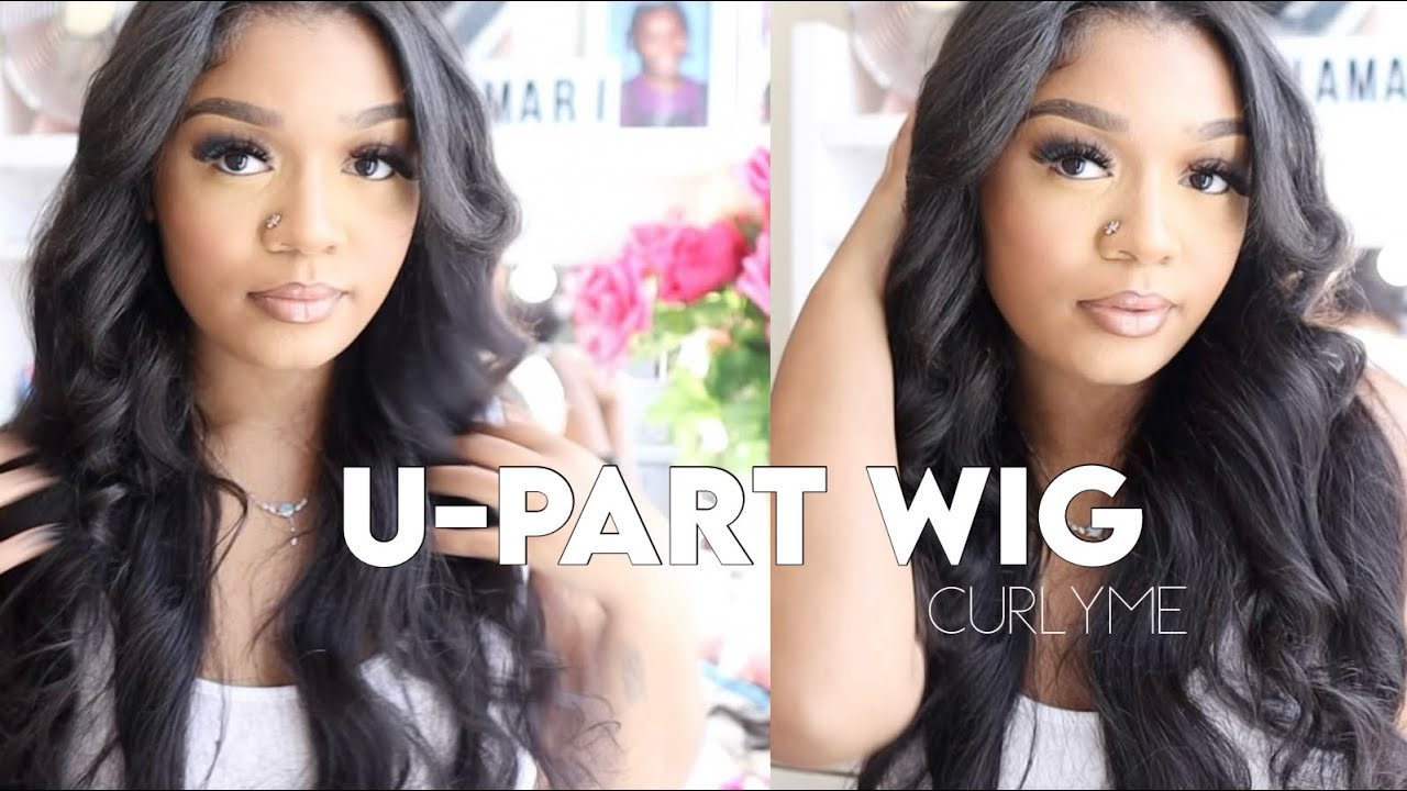 STEP BY STEP U PART WIG INSTALL - YouTube