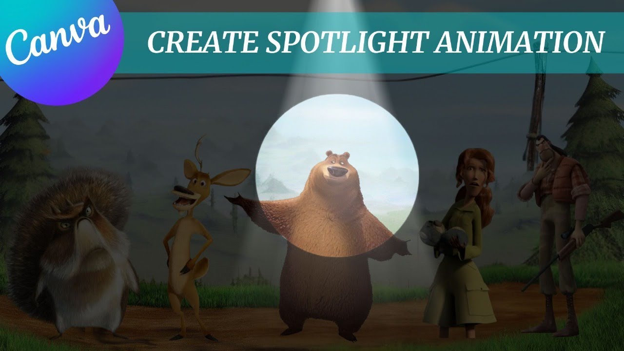 Spotlight Animation Effect in Canva | Easy & Eye-Catching Tutorial # ...