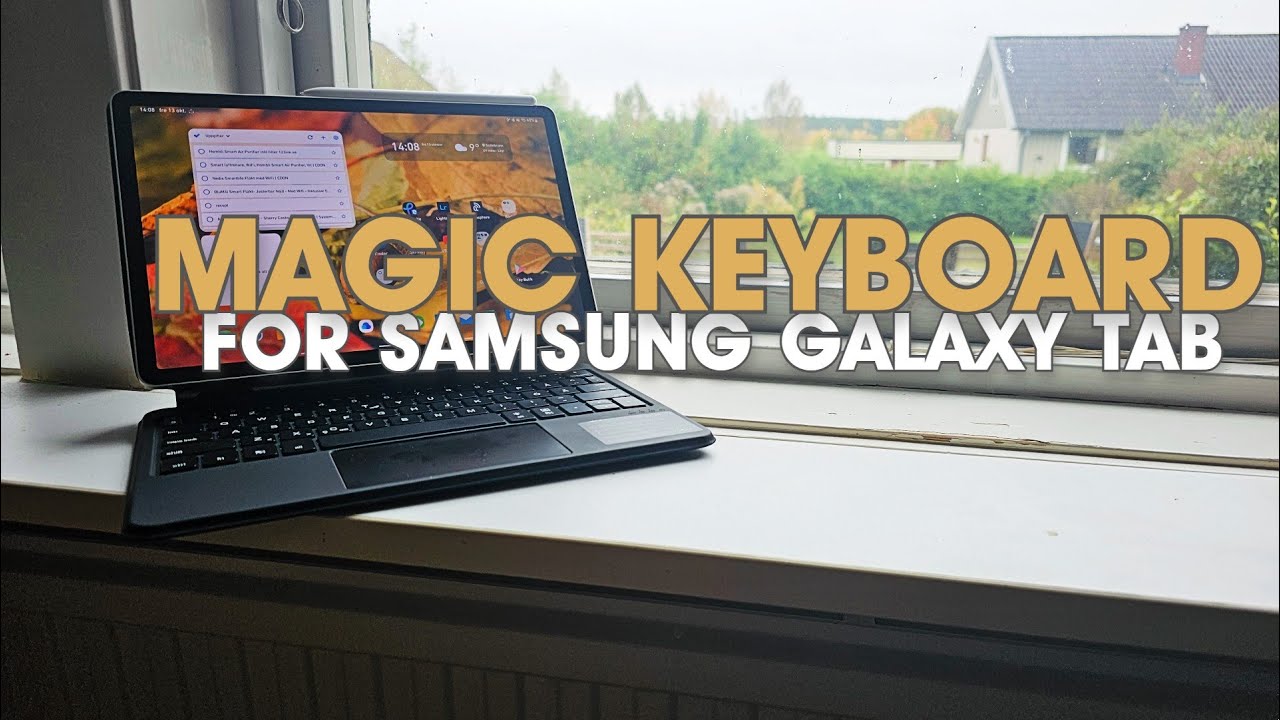 💻Magic Keybord for Samsung Galaxy Tab - YouTube
