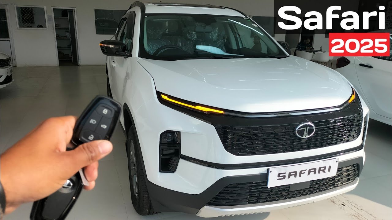 "2025 Tata Safari Pure Plus S: Real-Life Review, Features, Price ...