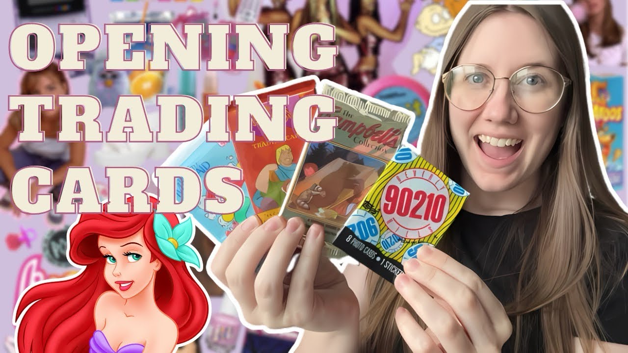 Opening Vintage 90s and Y2K Trading Cards and Thrift Shopping! - YouTube