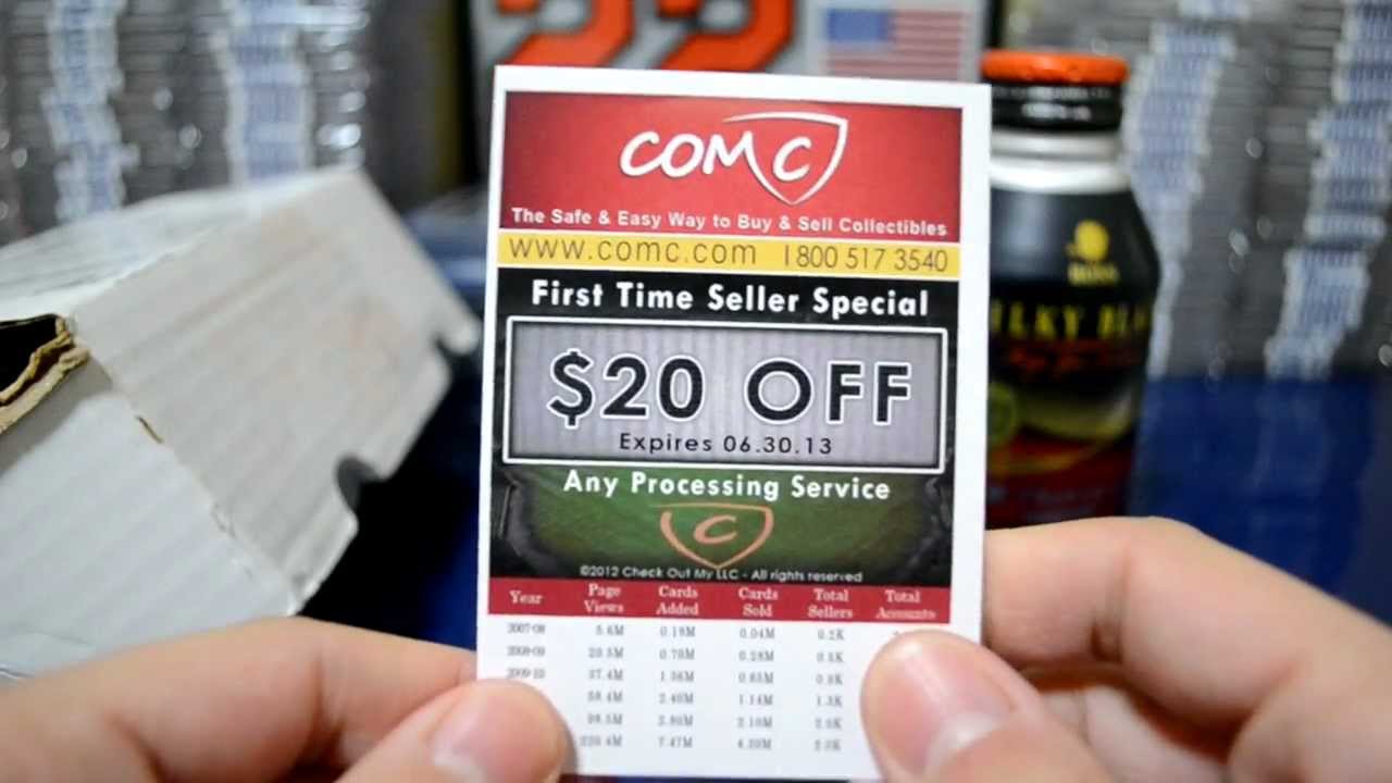 COMC Checkoutmycards.com mailday! - YouTube