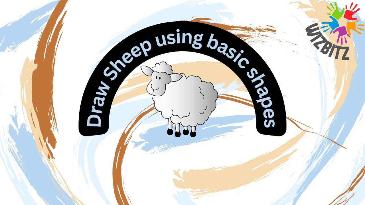 Sheep using Shapes - YouTube
