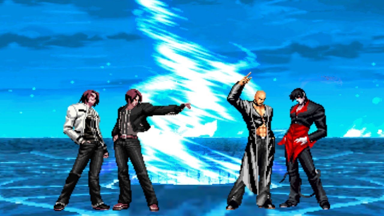 Orochi Kyo SP and Sachiel Kyo VS. ChiliYagami and Dark Iori [KOF MUGEN ...
